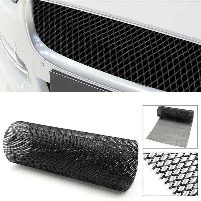 Car Grill Mesh Honeycomb Mesh Grille Sheet Jaring Bumper Grill Bumper ...