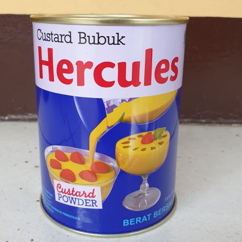 [satuan] HERCULES CUSTARD Powder Bubuk 300 gram (kaleng) | Lazada Indonesia