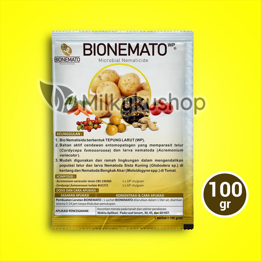 BIONEMATO WP 100 GRAM PER SACHET NEMATISIDA PESTISIDA | Lazada Indonesia
