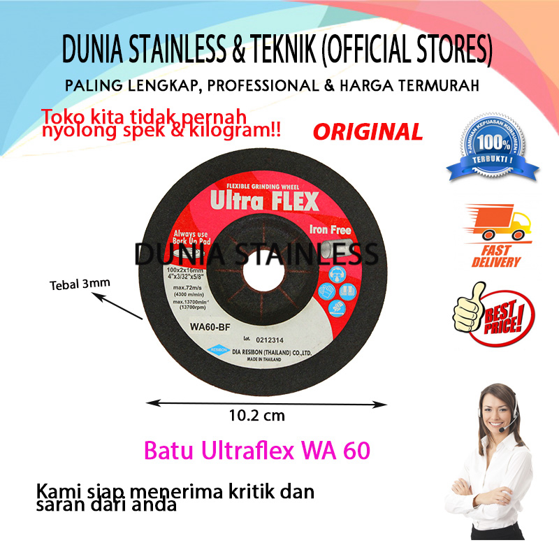 Batu Ultraflex WA 60 | Lazada Indonesia
