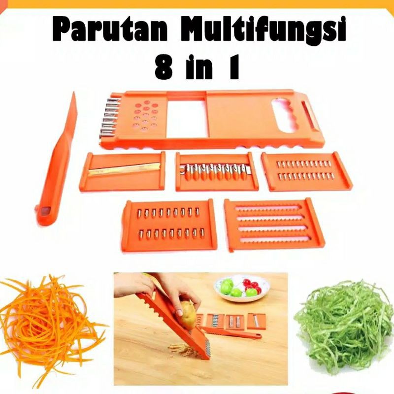 PARUTAN SERBAGUNA 8 IN 1/ ALAT PARUT MULTIFUNGSI 8 IN 1 ...