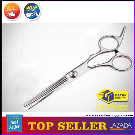 Gunting Sasak Rambut Full Stainless Steel | Lazada Indonesia