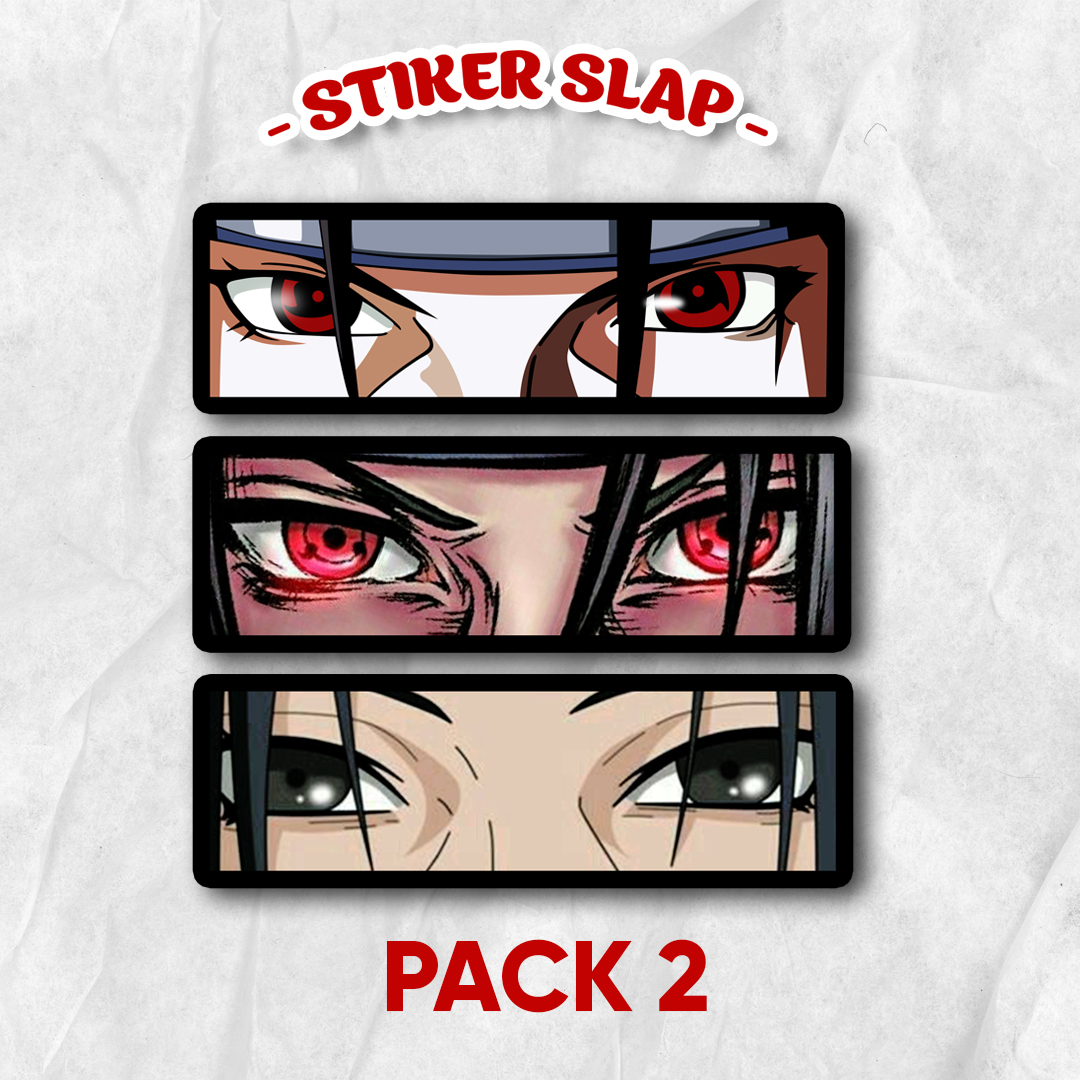 Stiker Slap Itachi Uchiha Naruto / Sticker Slap Waterproof | Lazada ...