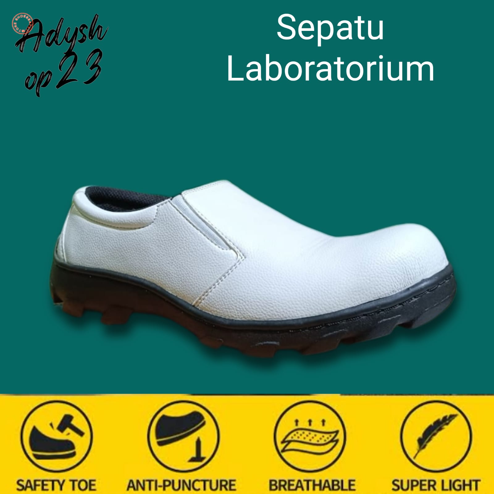 Sepatu Safety Sepatu Sepatu Keren King Shoes Putih Kulit Sapi Termahal ...