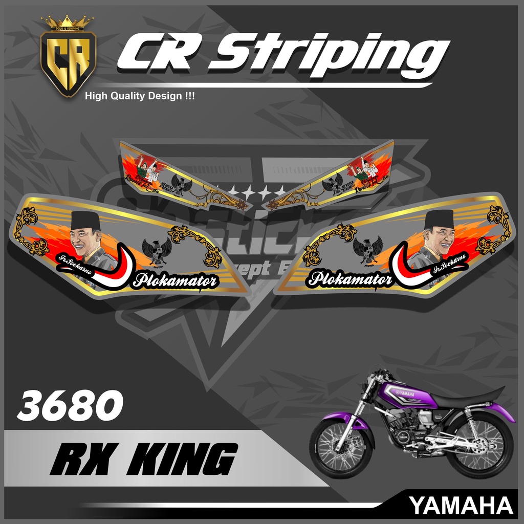 Striping Variasi List Yamaha RX King Desain Ir Soekarno - Striping Rx ...
