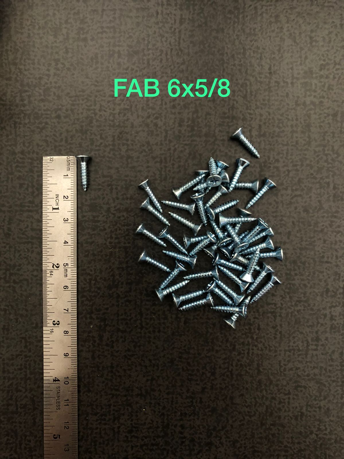 Sekrup FH FAB Tapping Screw Skrup 6x5/8 Baut Skrup (100pcs) Merk Lion ...