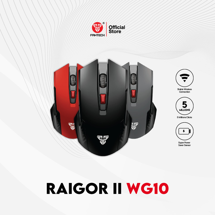 Fantech RAIGOR II WG10 Mouse Gaming Wireless | Lazada Indonesia