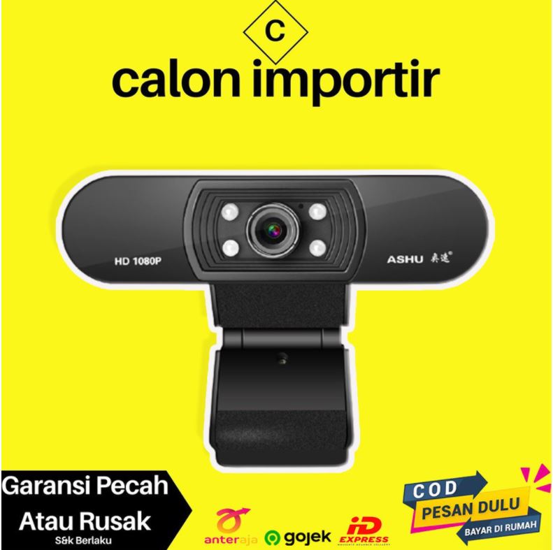 Webcam Cam Corder kamera Eksternal Laptop PC Komputer Youtuber Gaming ...