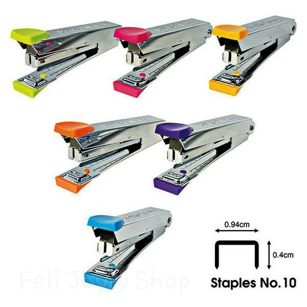 Stapler Staples Staplers Sedang Joyko HD 10 Stapler Hekter Pengokot ...