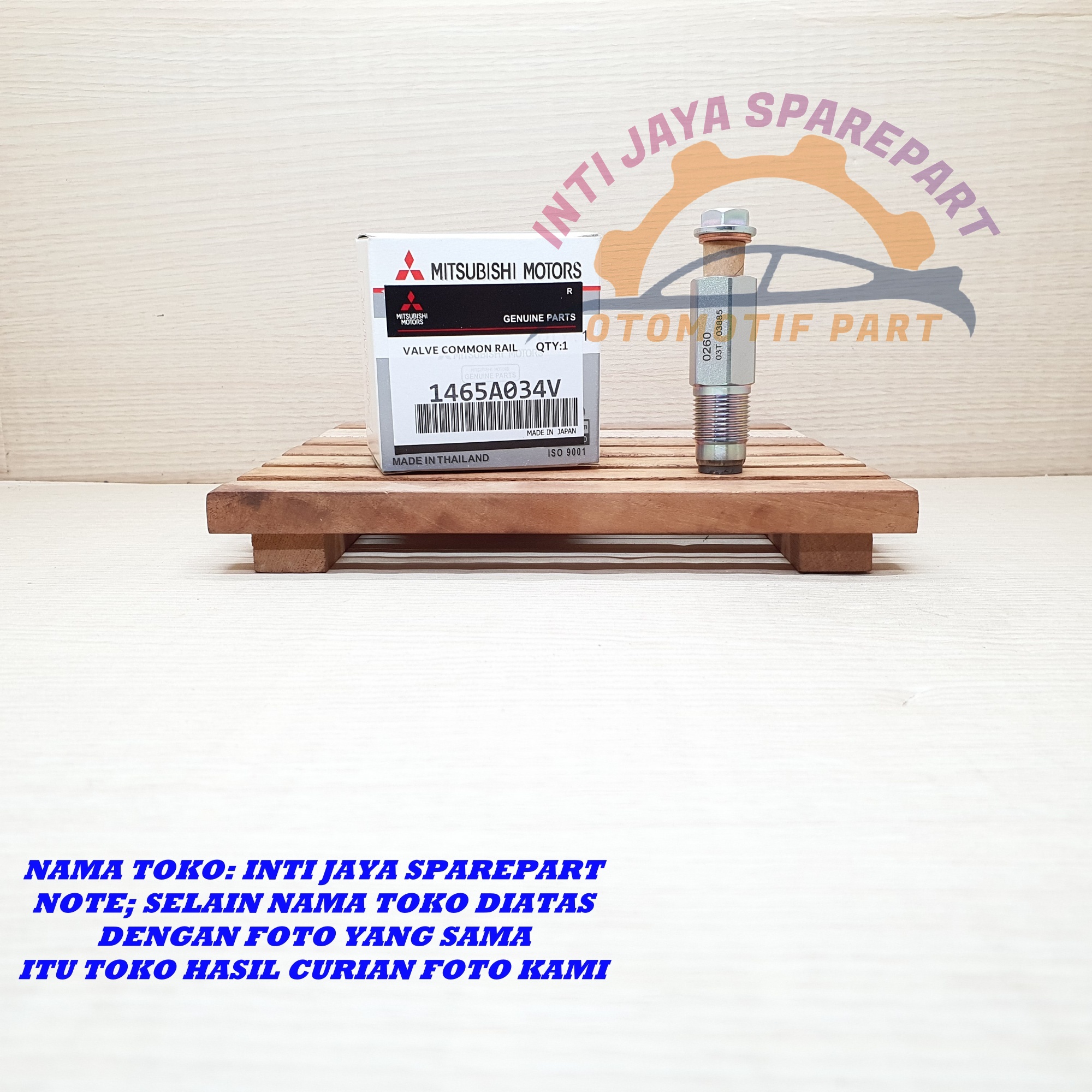 VALVE LIMITER SENSOR COMMONRAIL COMMON RAIL TRITON PAJERO 1465A034 ...