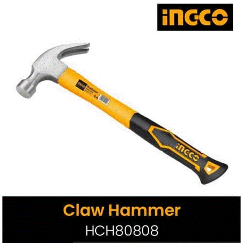 Palu Kambing Martil Besi Claw Hammer 8oz INGCO HCH80808 | Lazada Indonesia