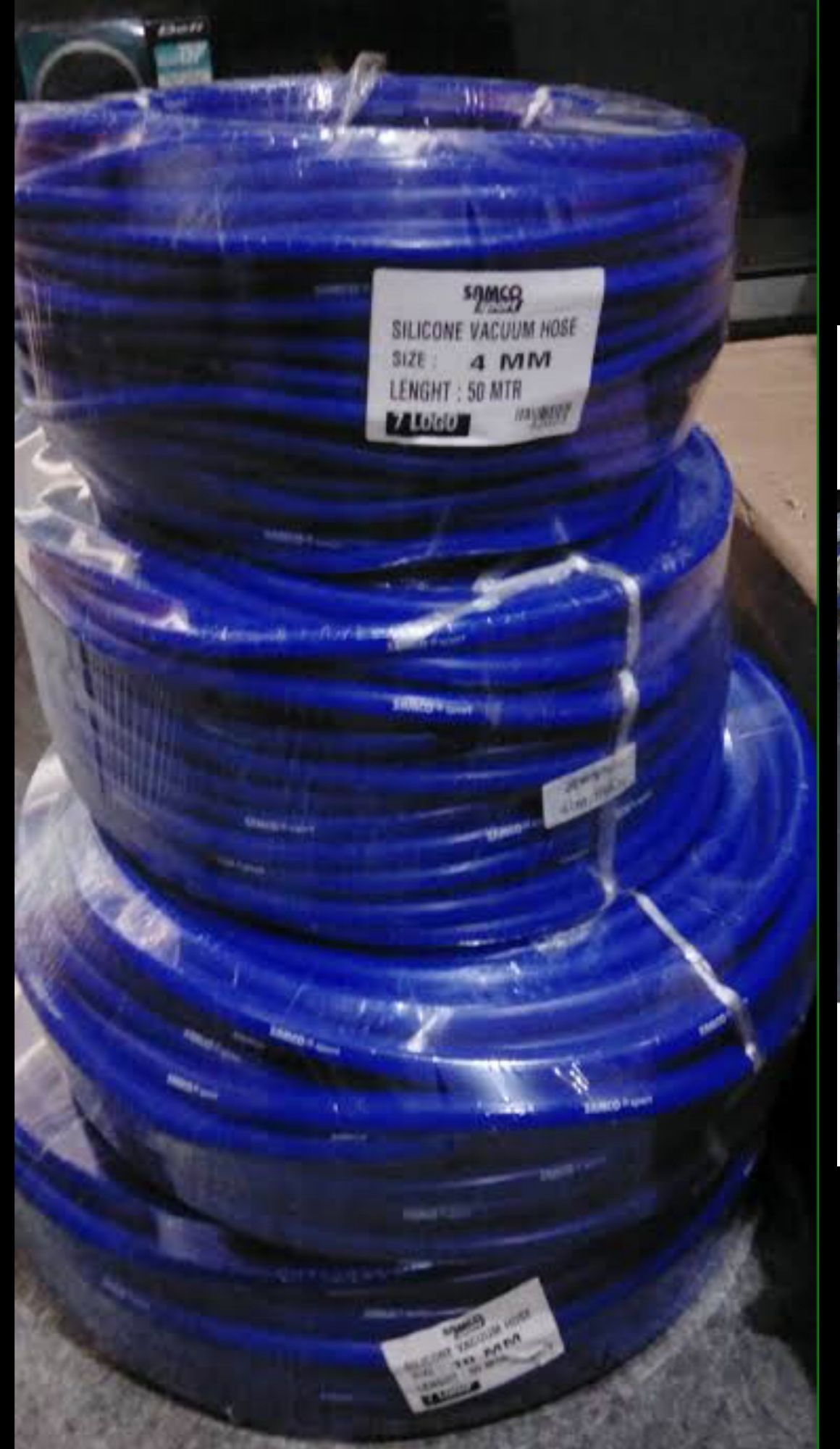 selang mesin meteran samco hose vacuum berbagai ukuran 3 mm 4 mm 6mm ...