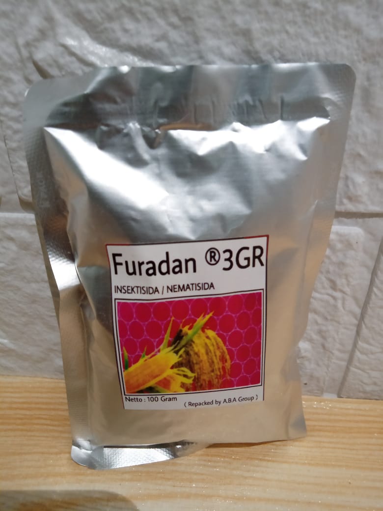 Furadan 3GR fungisida insektisida anti jamur tanaman - repack 100 gram ...