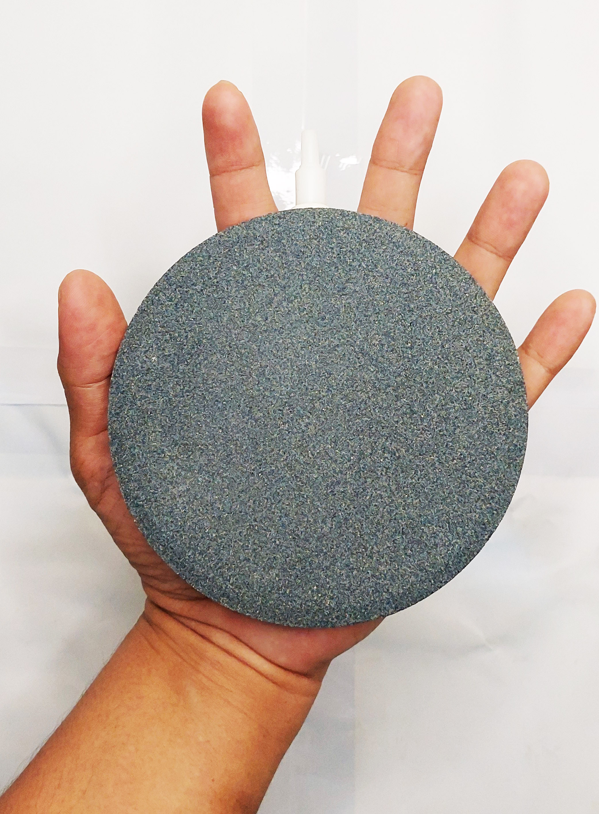 Air stone Batu Gelembung Diameter 4 6 8 12 CM Bulat Pipih Airstone ...