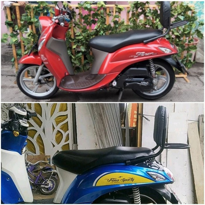 Sandaran Jok Motor Yamaha Fino 110 115 125 | Lazada Indonesia