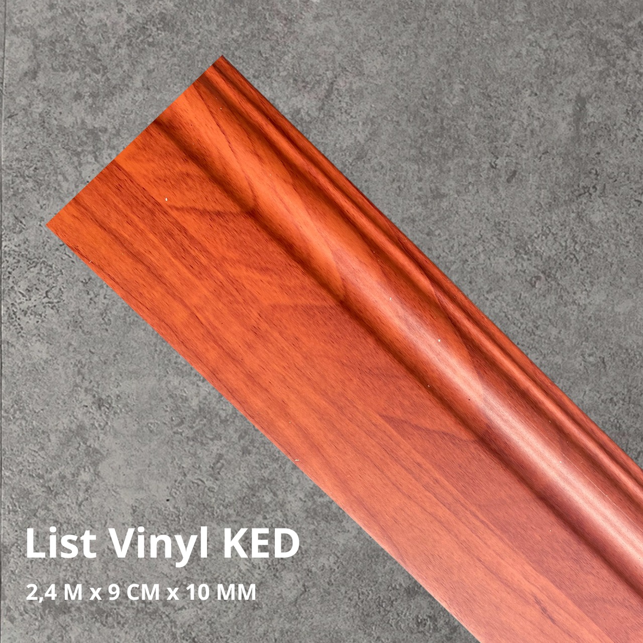 Plint Vinyl PVC (2,4M x 9 cm x 10 mm) Plank Pvc List Vinyl Skirting ...