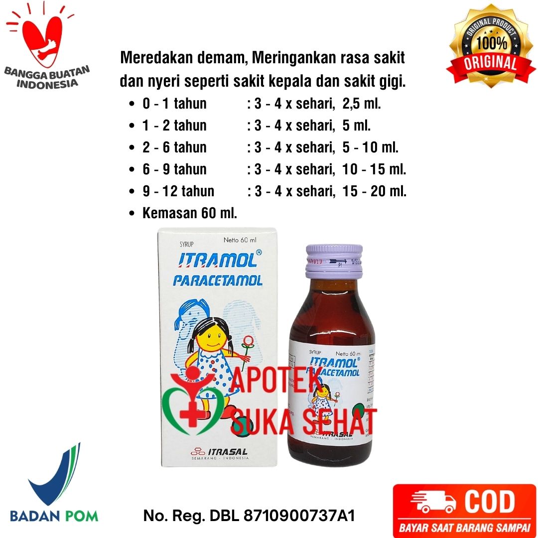 ITRAMOL SIRUP 60 ML | Lazada Indonesia
