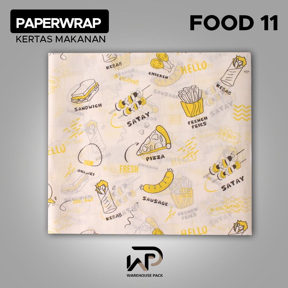 ( 100 PCS ) Kertas Nasi |Paper Wrap | Kertas Pembungkus baking paper ...