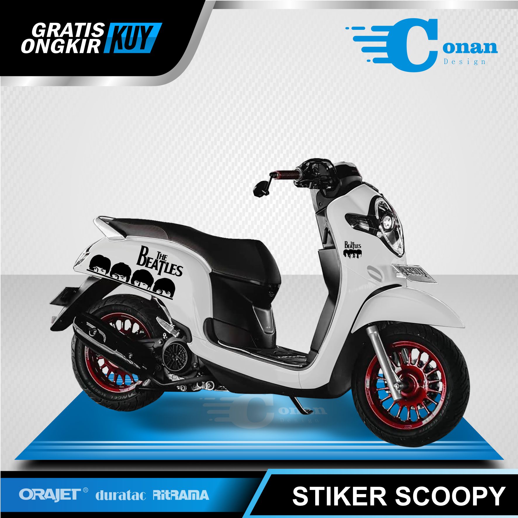 Stiker Motor Scoopy 2021 Keren - Stiker Scoopy Lagi Viral 2021 ...
