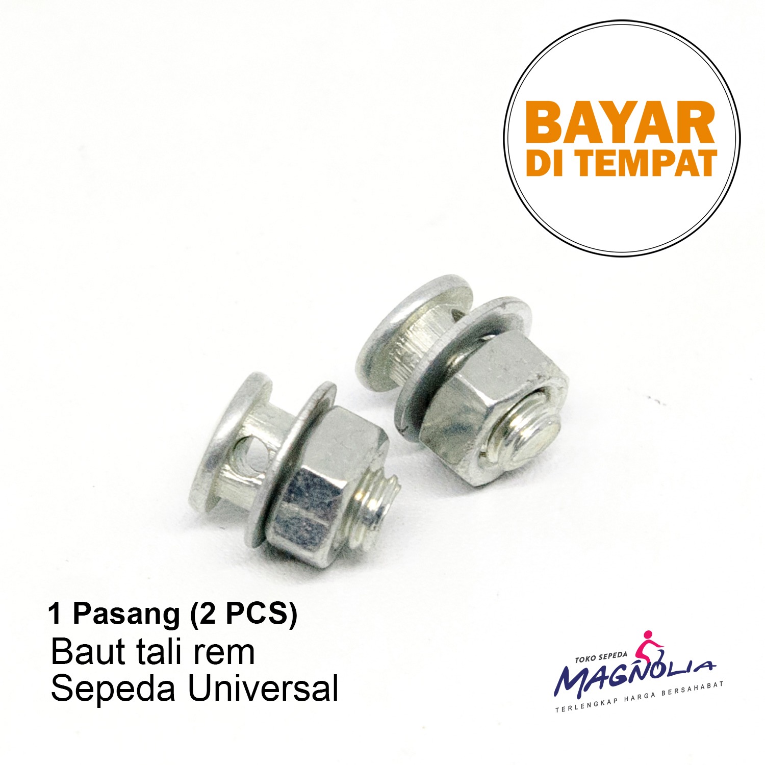 Baut Tali Rem Baut Bolong Baut Nepel Rem Sepeda Penjepit Tali Rem - 2 ...