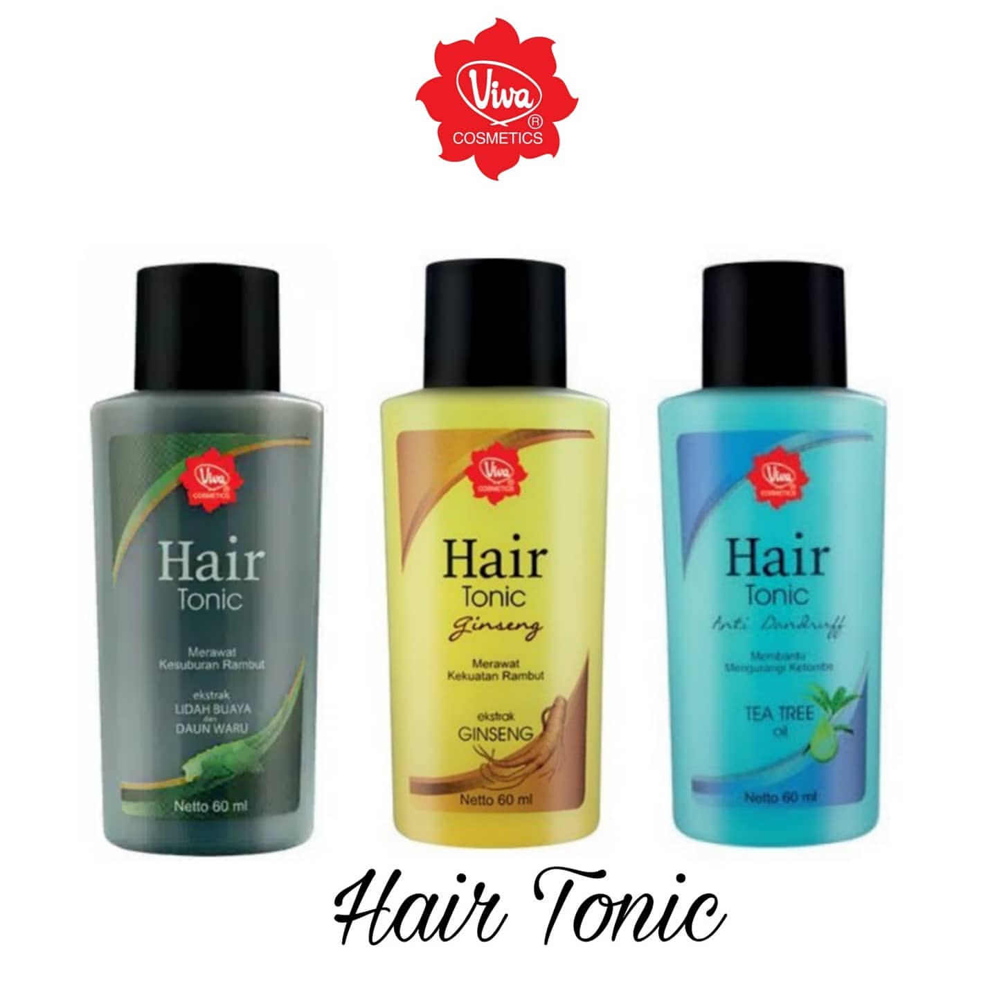 VIVA Shampoo / VIVA Hair Oil / VIVA Hair Tonic | Lazada Indonesia