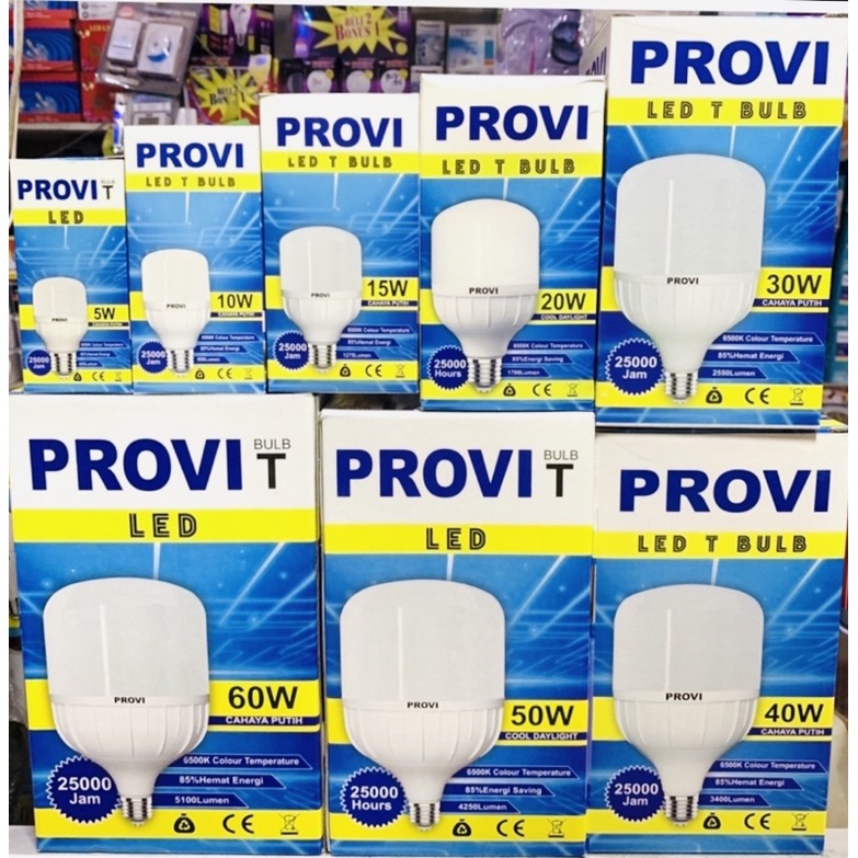 LAMPU TABUNG 5W PROVI LED LIGHT BULB | Lazada Indonesia