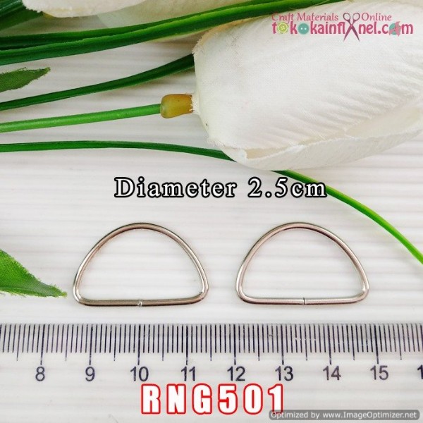 Ring Setengah Lingkaran rng501 Lebar 2,5cm 1 Bks Isi 12 | Lazada Indonesia