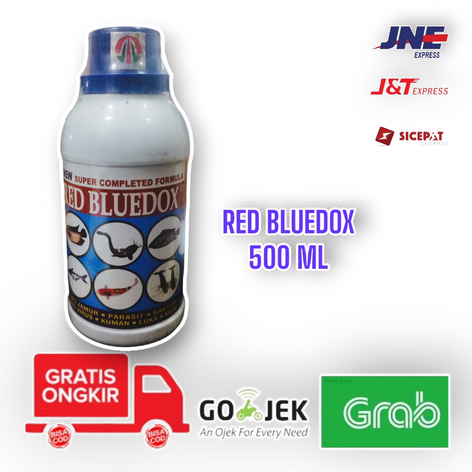 RED BLUEDOX 500 ML OBAT IKAN | Lazada Indonesia