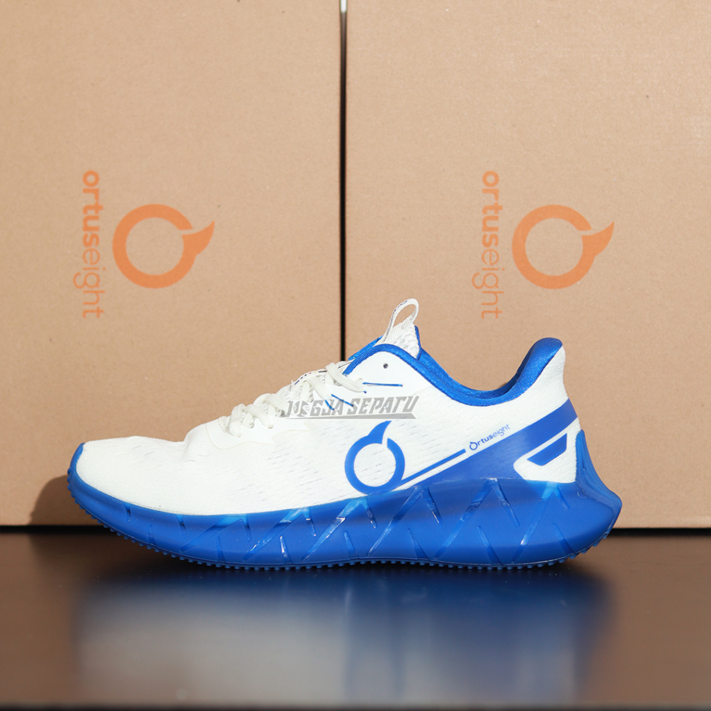 Ortuseight Sepatu Sneakers Reflow - White/Vortex Blue | Lazada Indonesia