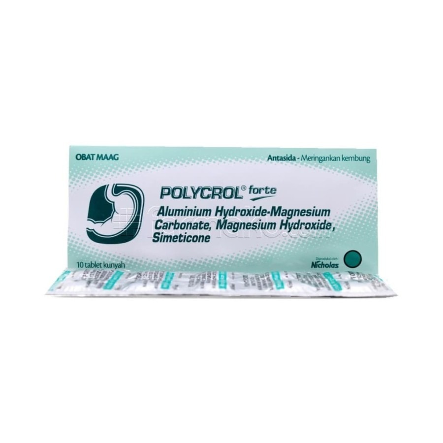 POLYCROL FORTE STRIP 10 TABLET | Lazada Indonesia
