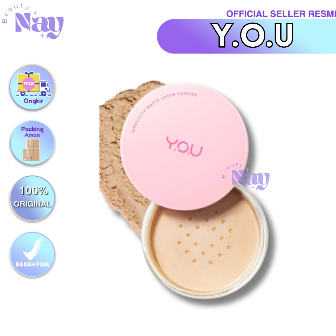YOU SIMPLICITY MATTE LOOSE POWDER BEDAK TABUR LIGHT & HYDRATING MATTE ...