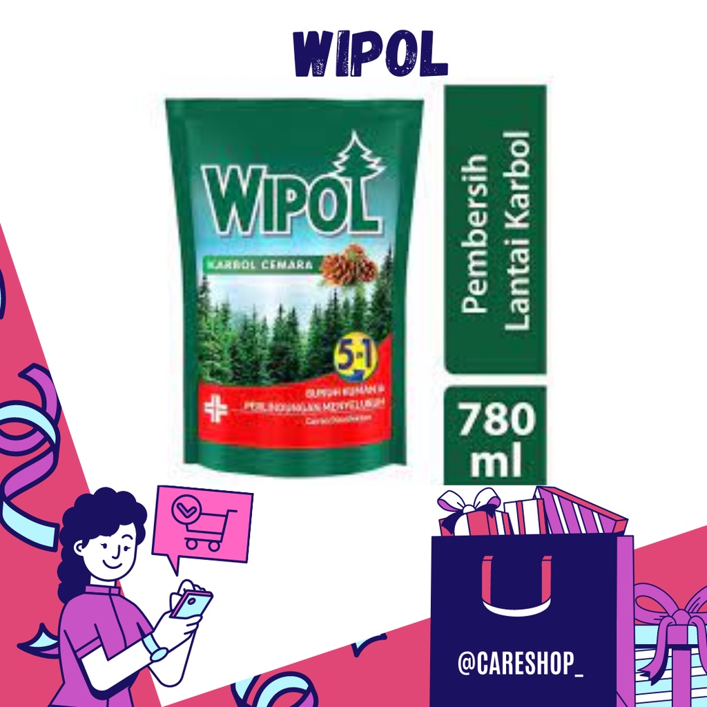 Wipol Refill Karbol Cemara | Lazada Indonesia