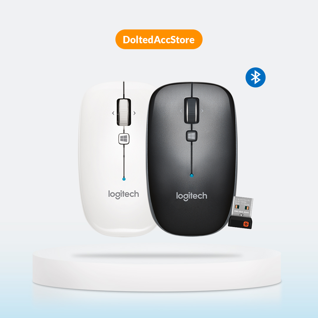 Logitech M557 Bluetooth Mouse DARK GREY | Lazada Indonesia