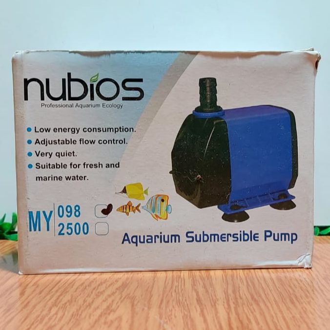 POMPA AQUARIUM NUBIOS MY 098 POMPA AIR CELUP WATER PUMP | Lazada Indonesia