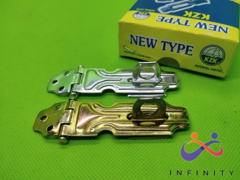 INF Overpal Overval Grendel Kaitan Kunci Pintu Gembok Engsel KZK No 3 ...