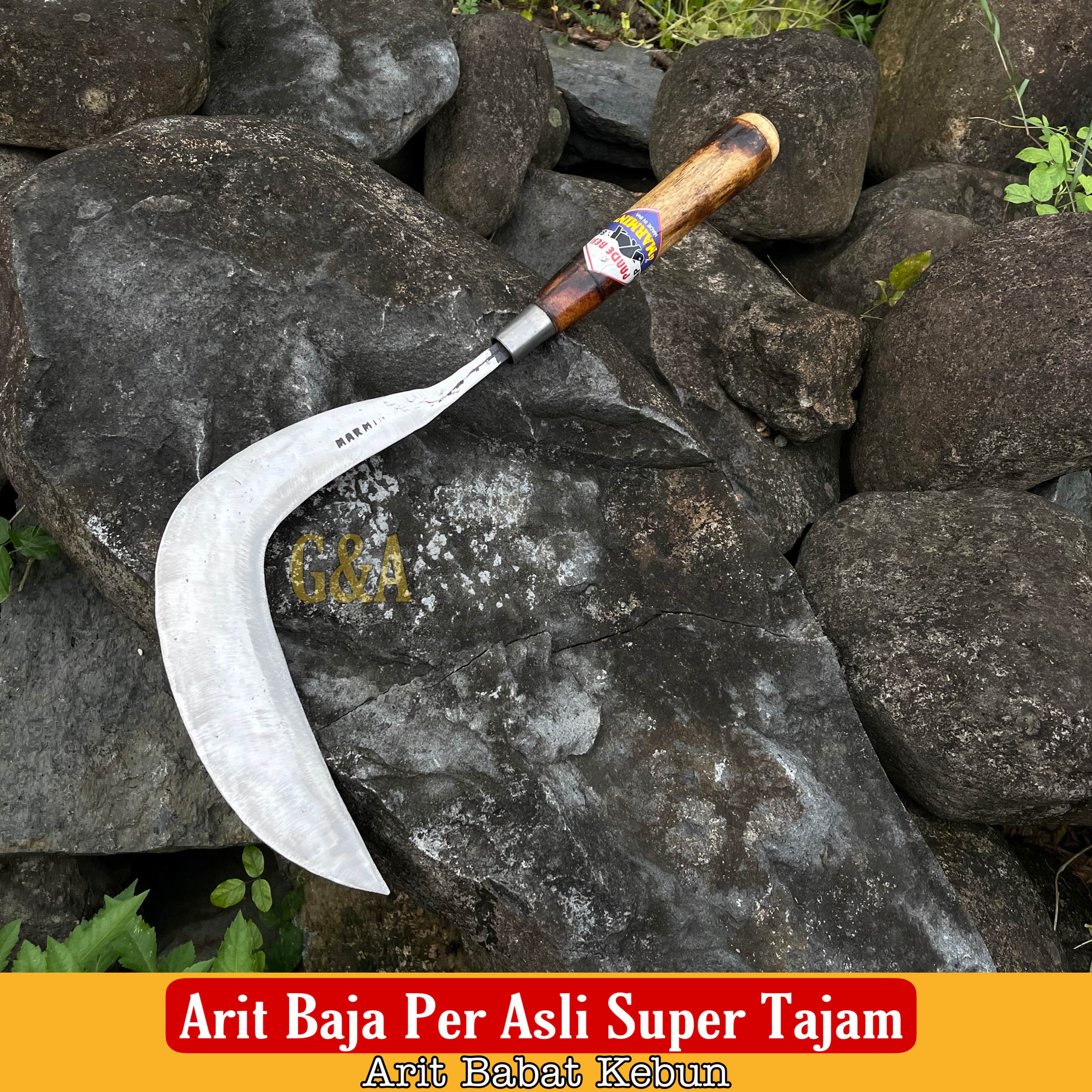 Arit Sabit Asli Baja Per Mobil Super Tajam Besar Dan Tebal Sabit ...