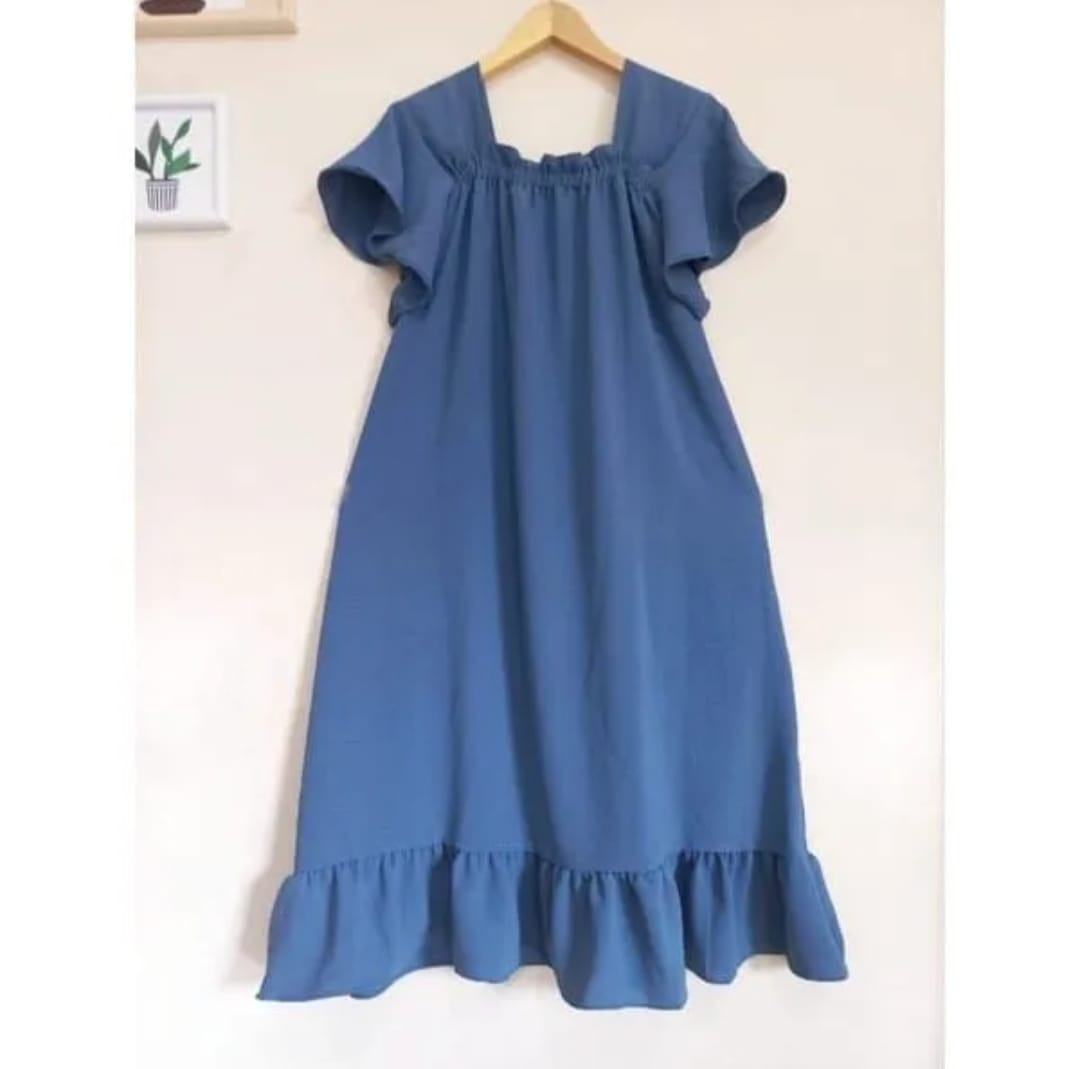 DRESS LAURA KRINGKLE REMPEL&POLOS\ DASTER KRINGKLE PREMIUM | Lazada ...