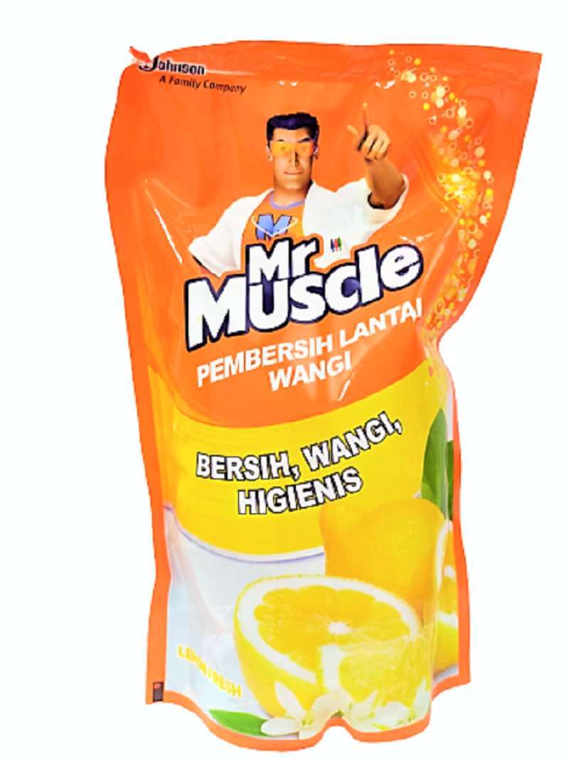 Mr muscle pembersih lantai lemon fresh 800 ml | Lazada Indonesia