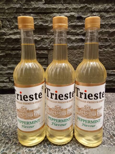 Trieste syrup varian Paper mint 650ml | Lazada Indonesia