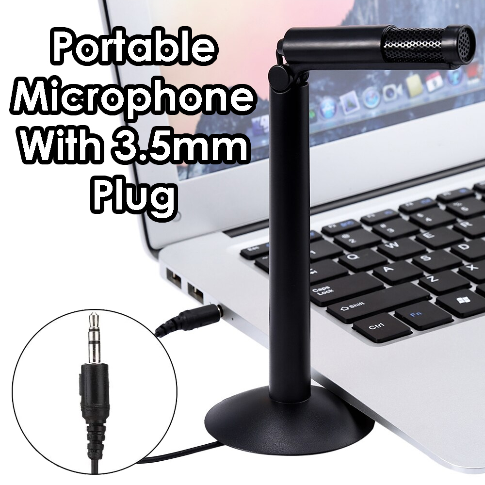 Mikrofon Komputer Portable Dengan Plug 3.5mm - Mikrofon Laptop ...