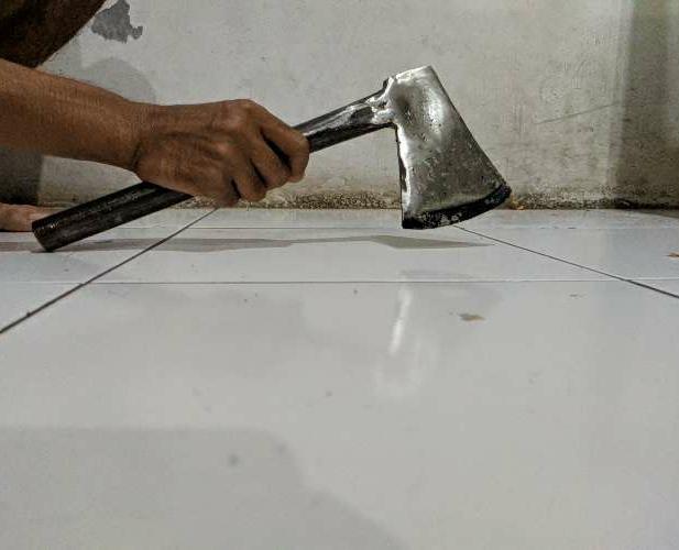 Kapak Gagang Besi Pemotong Tulang Kambing - Kampak Cacah Daging Sapi ...