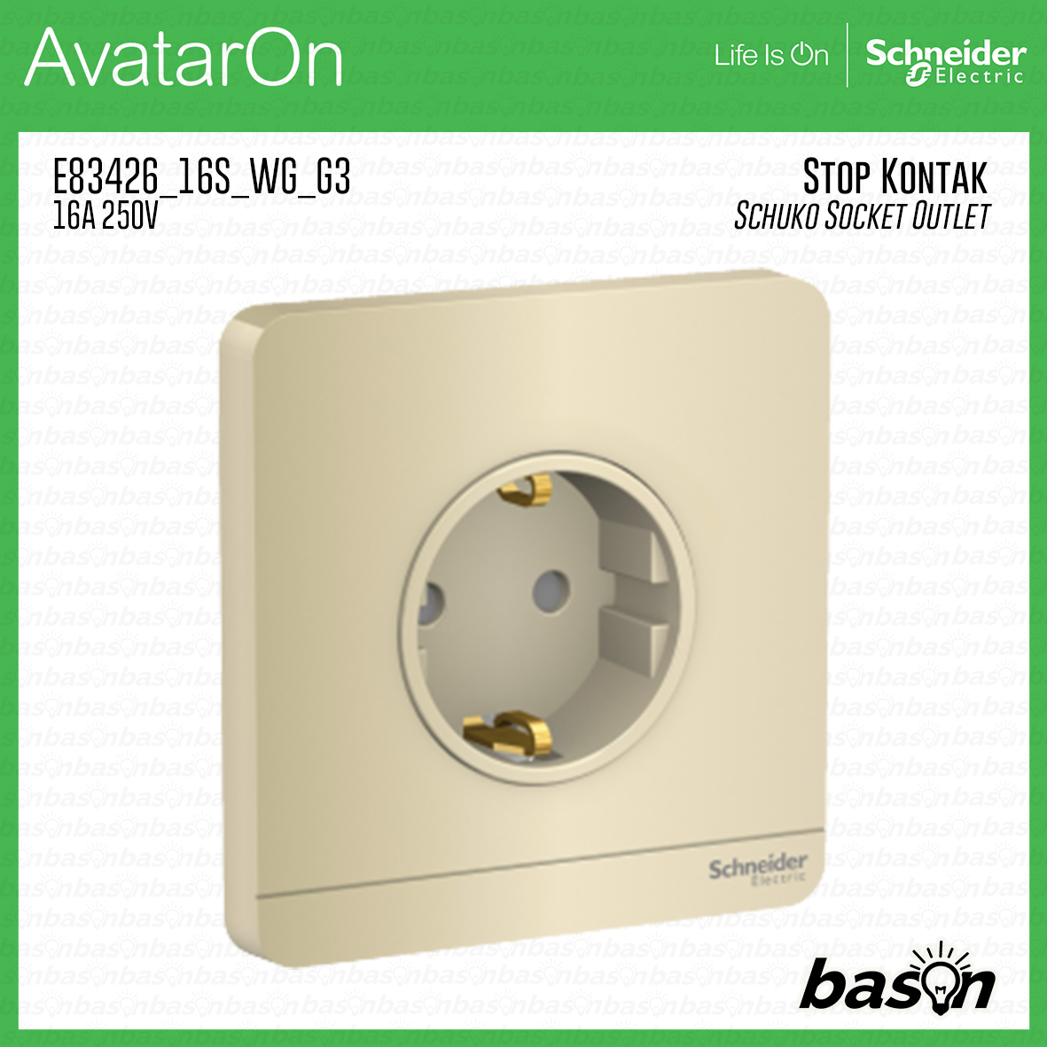SCHNEIDER AvatarOn series - Customable Full-Flat Switch with Indicator ...