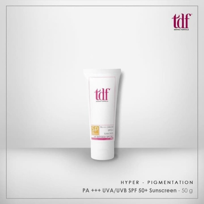 TDF derma formula sunscreen SPF 50 PA+++ UVA/UVB | Lazada Indonesia