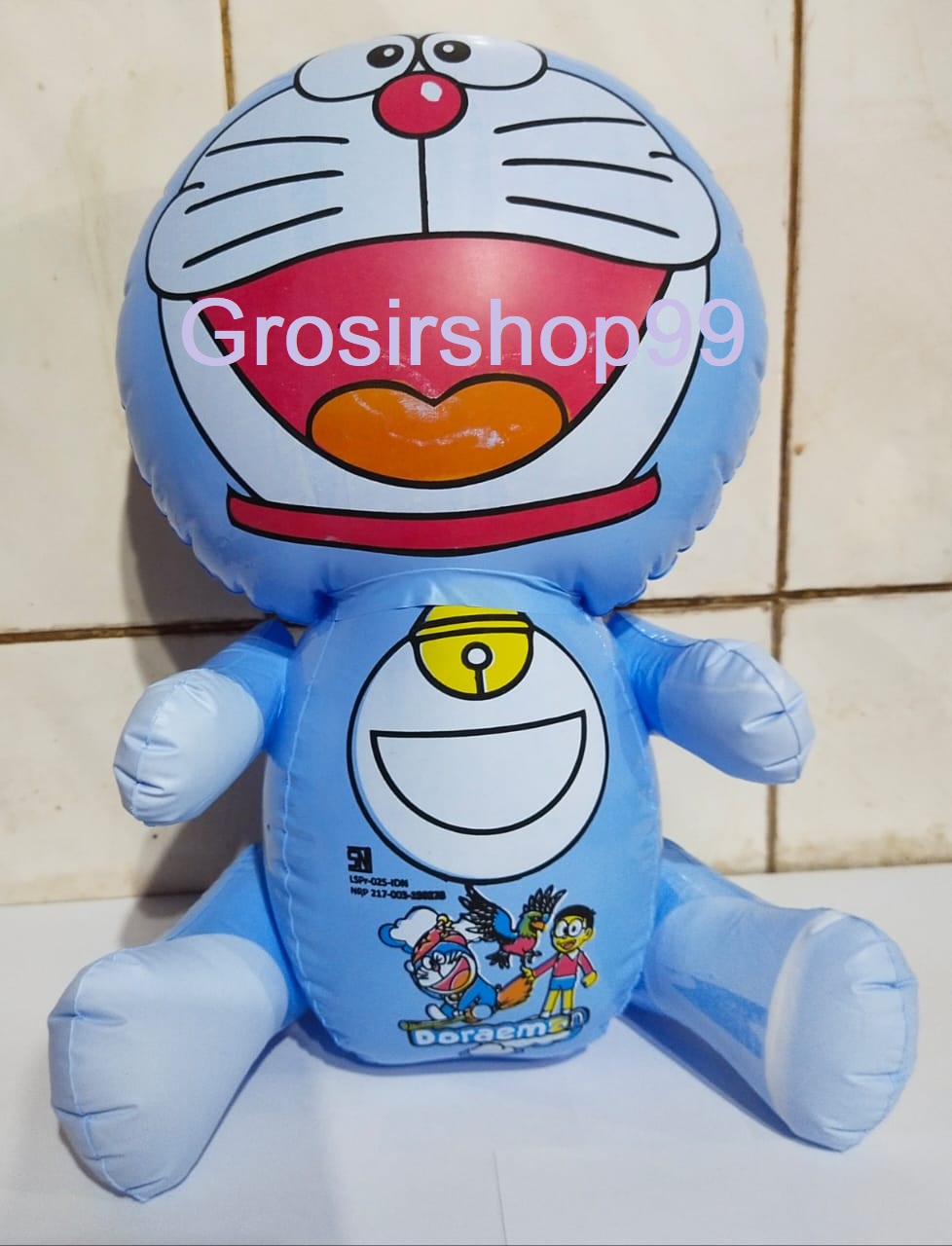 Boneka Mainan Balon Tiup / Angin Model Doraemon Bahan PVC SNI | Lazada ...