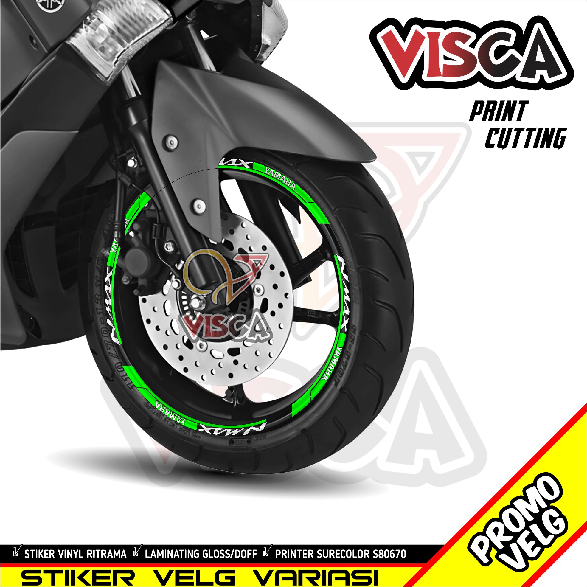Stiker Velg List Velg Motor Stiker Velg Nmax New | Lazada Indonesia