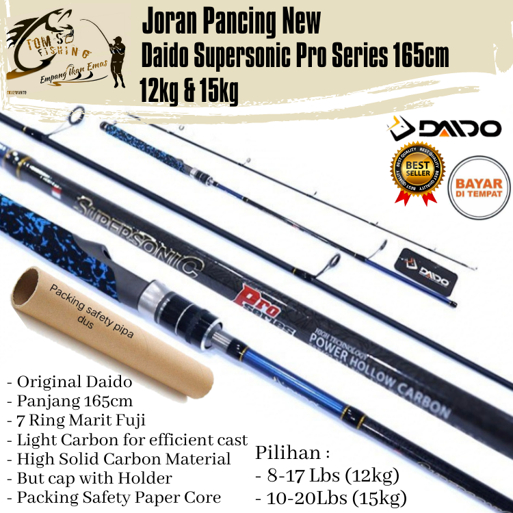 Joran Pancing Daido Supersonic Pro Series 165cm / 180cm (10kg, 12kg ...