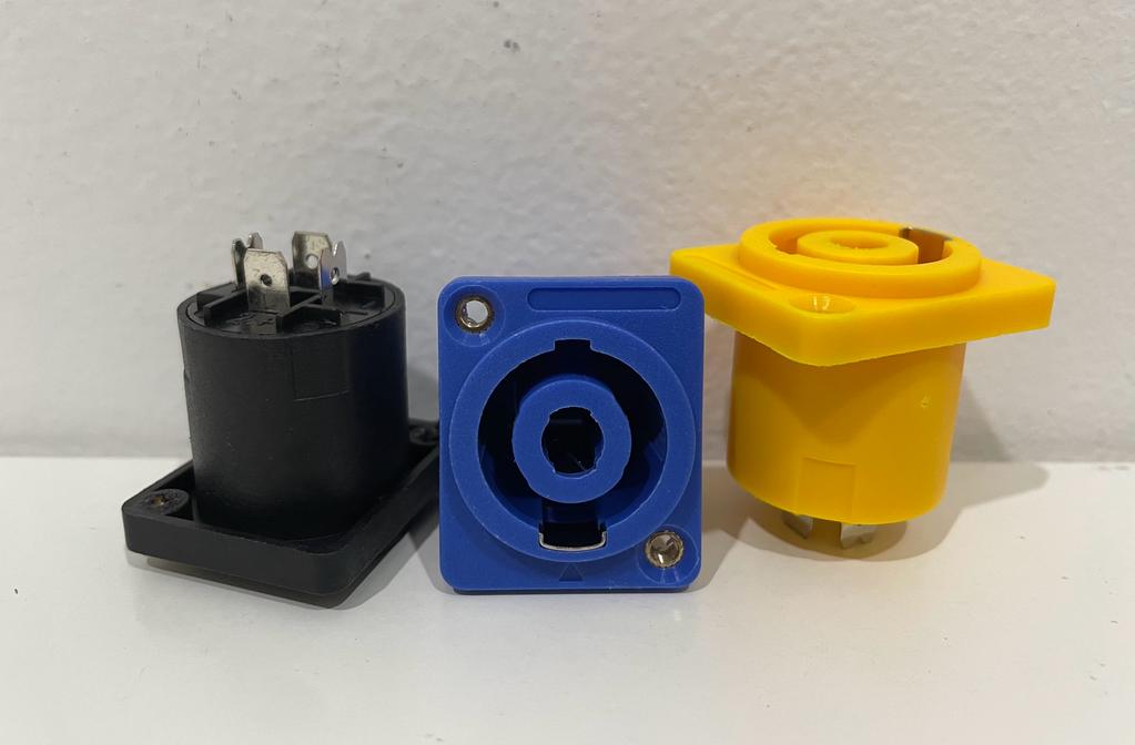 Soket Spikon Original / Socket Speakon Female 4P Jack Konektor Audio ...