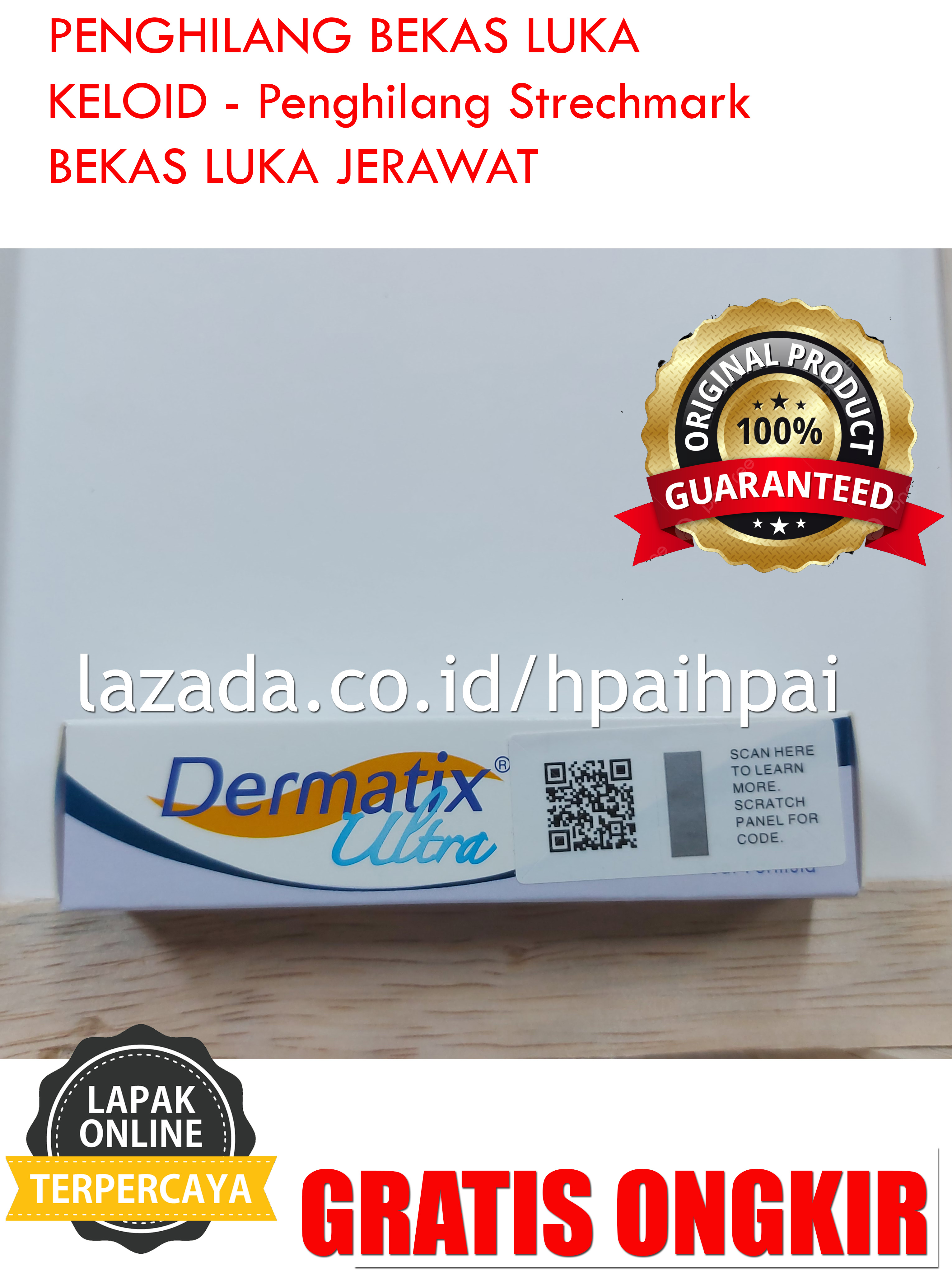 Dermatix ultra gel 15g penghilang bekas luka keloid Jerawat Cacar ...