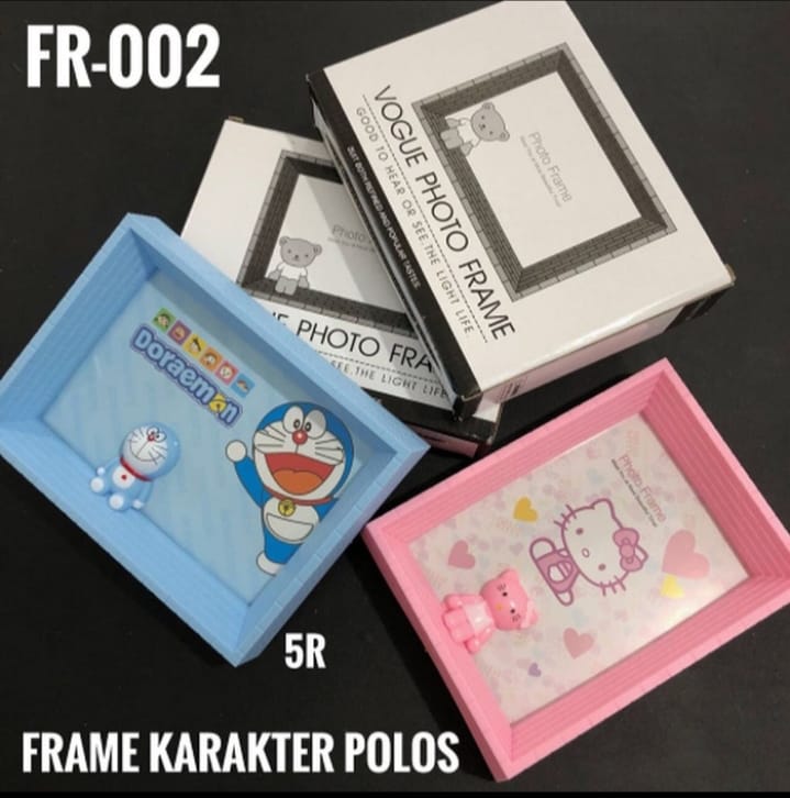 New Motif Korean Photo Frame Bingkai Foto Gantung Karakter doraemon ...