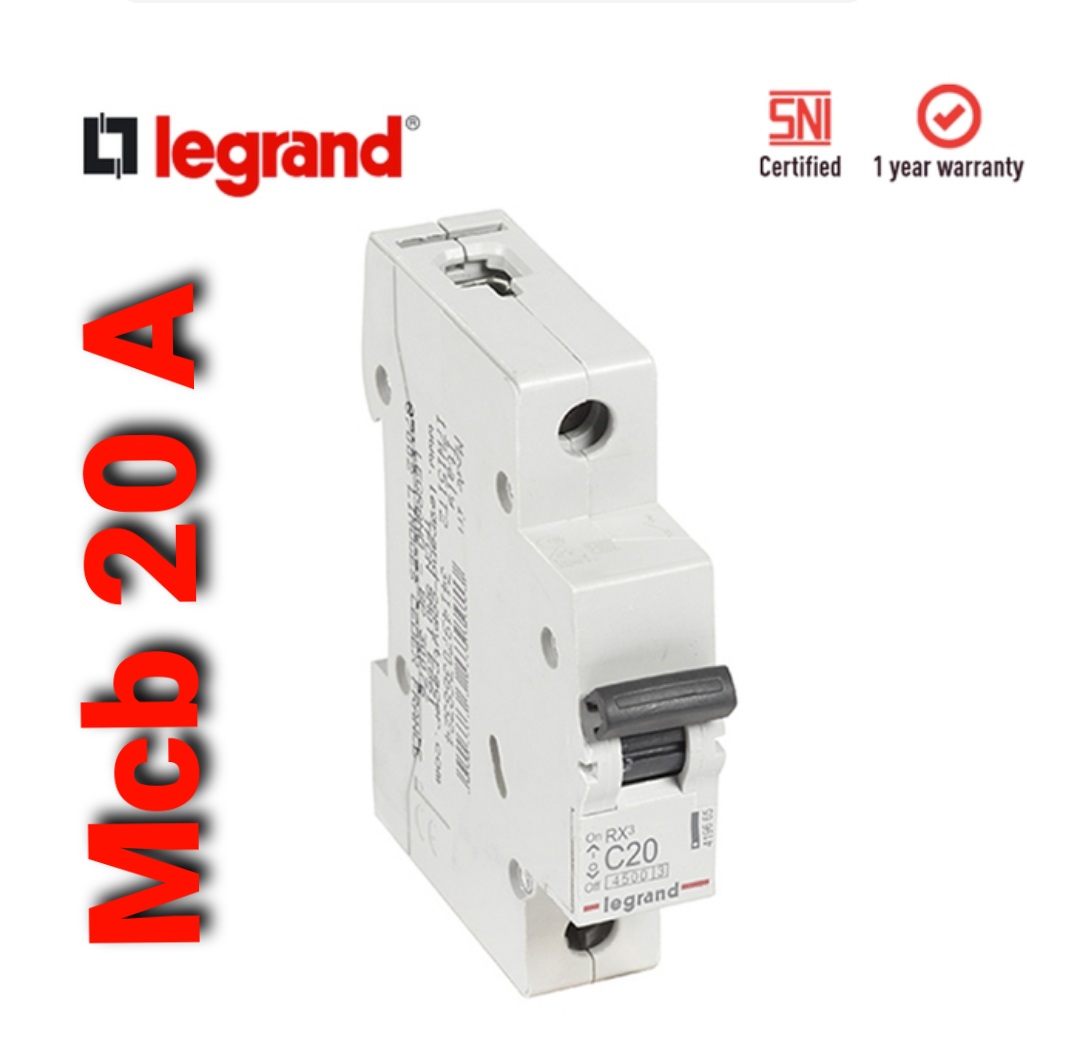 MCB 1 Pole 20A Legrand | Lazada Indonesia